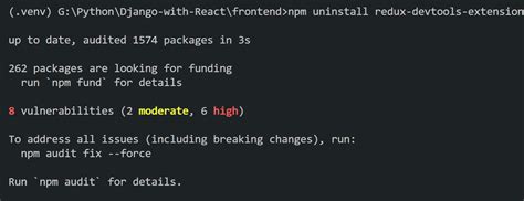 Node Js Redux Devtools Extension Not Uninstalling Stack Overflow