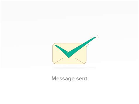 message has been sent free psd template psd repo