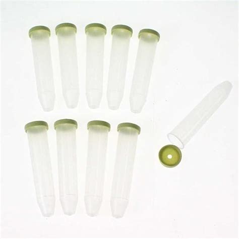 10 Orchids Water Tube Flower Vial 35Cc 35ml 110X22mm 11X2 2cm Amazon Co Uk Garden Outdoors
