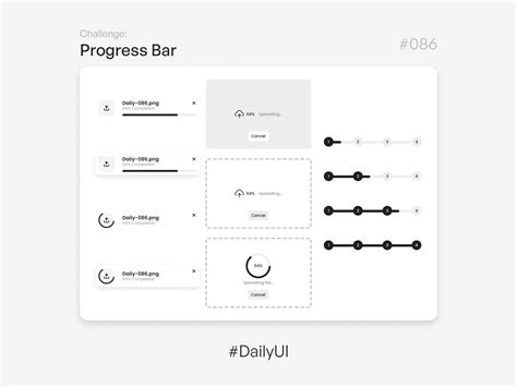 Progress Bar - Challenge Daily UI #086
