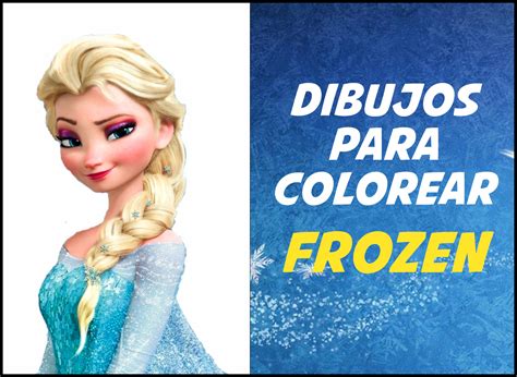 Elsa Para Colorear Para Imprimir