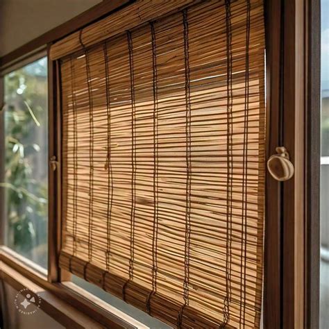 Brown Bamboo Roll Up Blind For Restaurant Type Roller Blinds At Rs