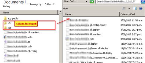 Visual Studio C SQLite Interop Dll Not Found Stack Overflow