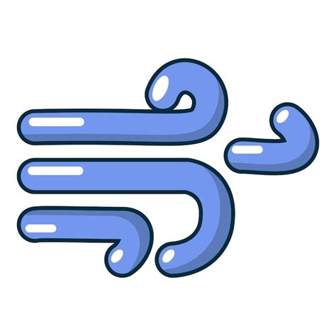 Premium Vector Wind Icon Cartoon Illustration Of Wind Vector Icon For Web
