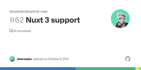 Nuxt 3 Support · Issue 62 · Storyblokstoryblok Nuxt · Github