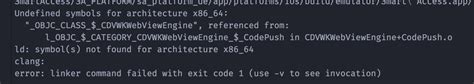 X Undefined Symbols Ios Latest Code Push Issue Microsoft Cordova Plugin Code
