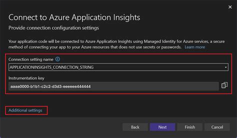 Add Application Insights With Connected Services Visual Studio Windows Microsoft Learn