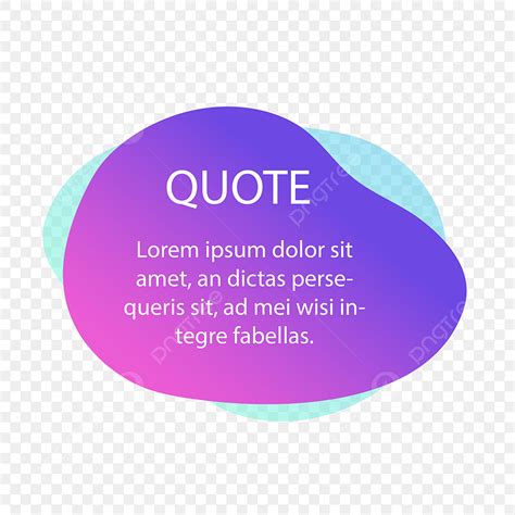 불규칙 그라디언트 따옴표 텍스트 상자 테두리 인용문 인용 테두리 불규칙 Png 일러스트 및 벡터 에 대한 무료 다운로드