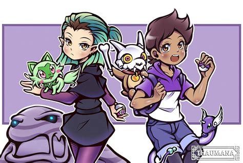 Amity And Luz Pokémon Crossover I Drew Pkmn Partners That Came Early