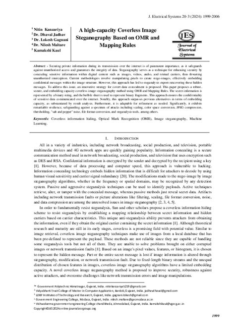 pdf a high capacity coverless image steganography based on omr and