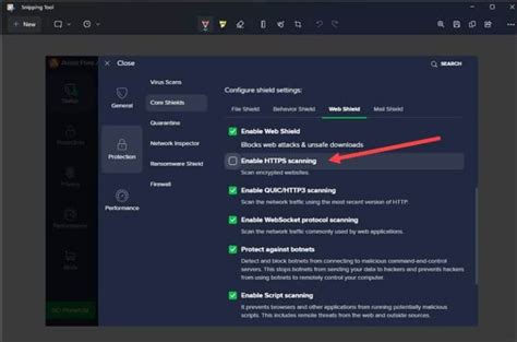 Fix Avast Firewall Blocking Network Share