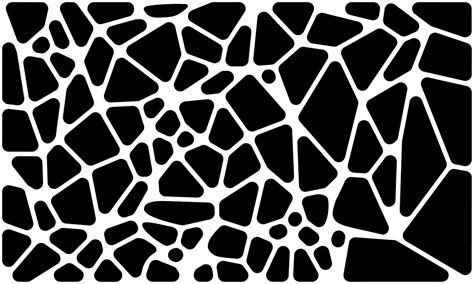 Voronoi Geometric Patternillustration Stone Effect Arrangement Patternelement For Decoration