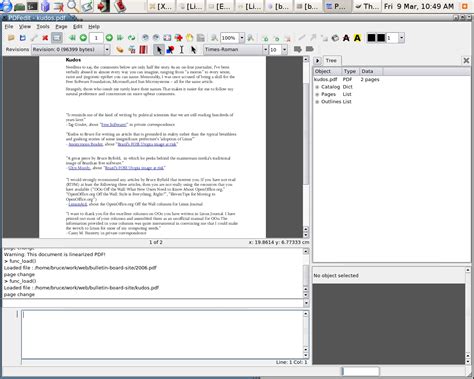 PDFedit Fills Hole In The Desktop Linux