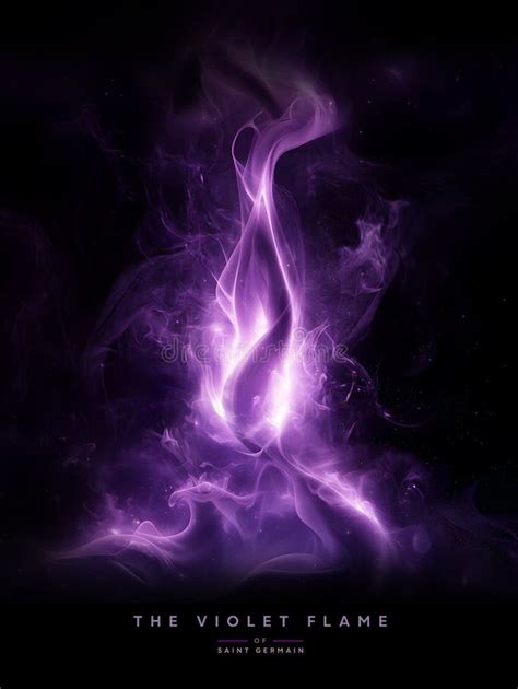 The Violet Flame Of Master Saint Germain Divine Energy Transformation