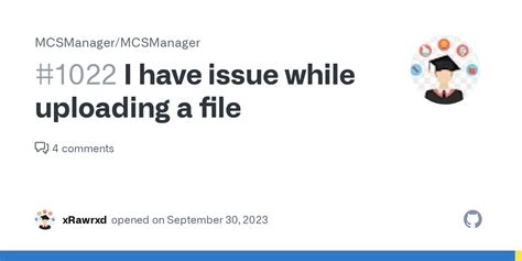 I Have Issue While Uploading A File · Issue 1022 · Mcsmanager