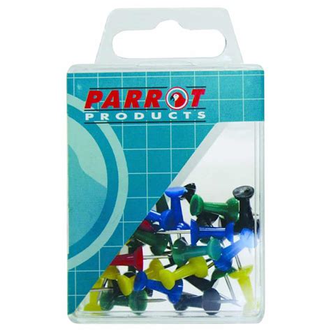 Push Pins Boxed Pack 30 Assorted Park Avenue Stationers