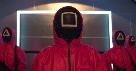 What The Shapes On Squid Game Guards Masks Actually Mean