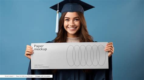 Highresolution Convocation Paper Mockup Psd High Quality Free Psd