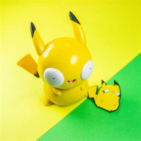 Goofy Pokemon Pika Toy And Pin Silly Fashion Style Badge Metal T Fun Kanto Game Nerd Geek