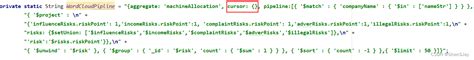 mongodb3 4升级高版本mongotemplate executecommand报错the cursor option is