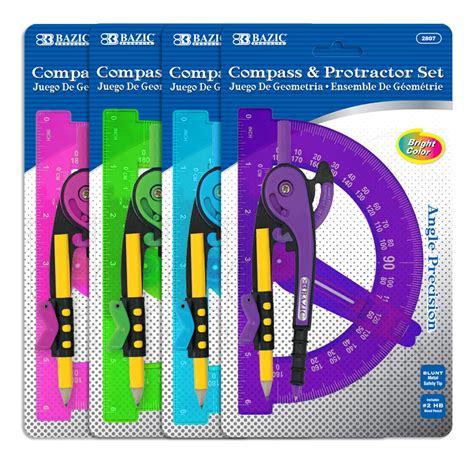 Protractor Compass Set