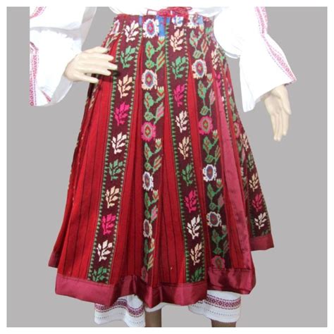 Romanian Folk Skirts Handmade And Authentic Buy At Greatblouses