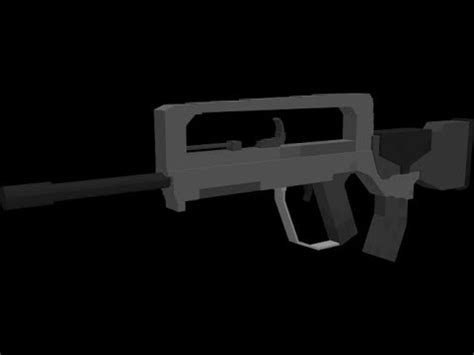 3d Modelling A Famas French Bullpup Assault Rifle Blockbench Youtube