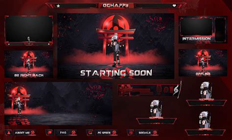 Design Stream Overlay Animated Twitch Overlay Twitch Logo Kick