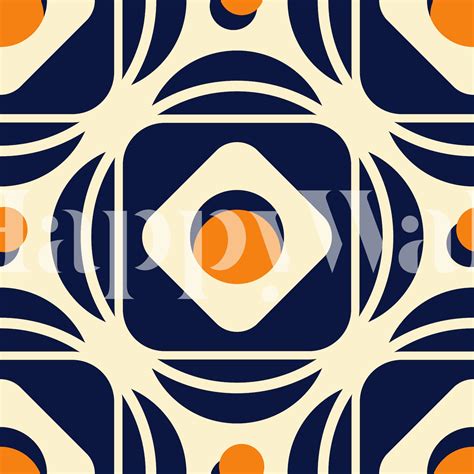 Abstract Square Tiles Pattern 2183 Wallpaper Buy Online