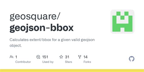 Github Geosquaregeojson Bbox Calculates Extentbbox For A Given