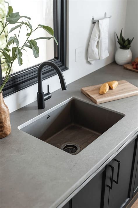 9 Concrete Sink Ideas For Modern And Stylish Kitchens