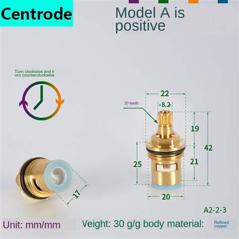 Faucet Copper Valve Core And Cold Water Fast Openi Vicedeal