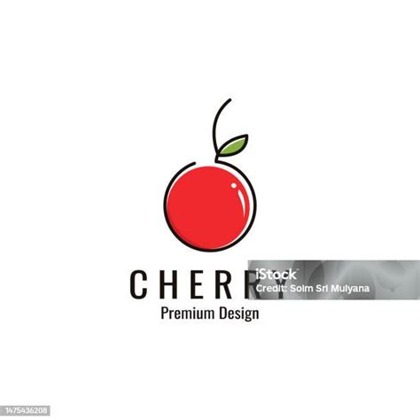 신선한 빨간 체리 과일 로고 아이콘입니다 벡터 일러스트 레이 션 체리 기호입니다 0명에 대한 스톡 벡터 아트 및 기타 이미지 0명 개념 개체 그룹 Istock