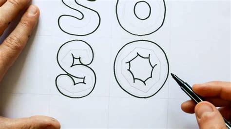 How To Draw Bubble Letters Step By Step Tutorial Lettering Daily