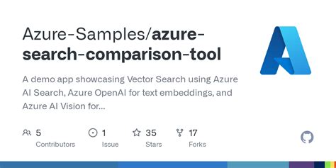 Github Azure Samplesazure Search Comparison Tool A Demo App Github Azure Samplesazure Search Comparison Tool A Demo App