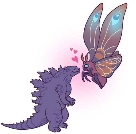 Godzilla Mothra Tumblr Monstruos Clásicos Dibujos De Godzilla