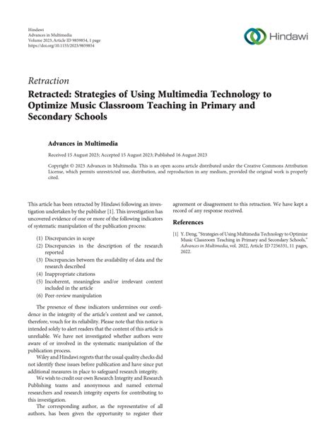 pdf retracted strategies of using multimedia technology to optimize