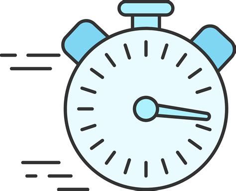 Flat Illustration Of Stop Clock Blue Icon 24153811 Vector Art At Vecteezy