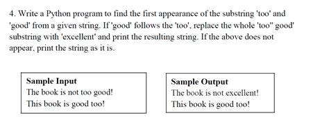 solved 4 write a python program to find the first