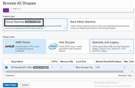 Soumyas Database Blog Creating Compute Instance In Oci
