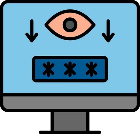Computer Spyware Vector Icon 20475253 Vector Art At Vecteezy