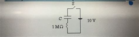 Solved B A Capacitor Of Capacitance C Is Connected In Chegg Com