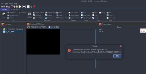 Fatal Error When Saving Project Under Ubuntu Jammy 2204 · Issue 224