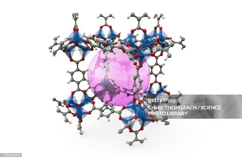 Metal Organic Framework 5 Illustration High Res Vector Graphic Getty