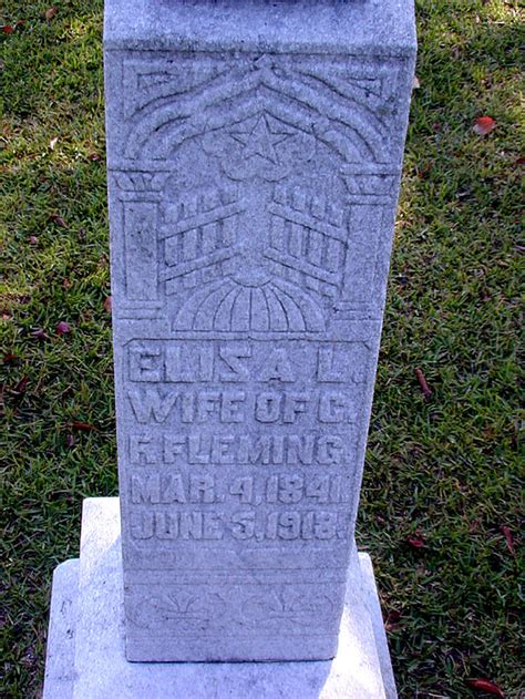 Eliza Louisa Walker Fleming 1841 1918 Find A Grave Memorial