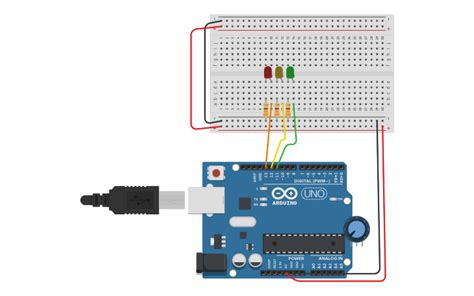 Circuit Design Semáforo Arduino Victorya Chihara Tinkercad