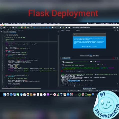 Harsha Vardhan On Linkedin Ml Flask Deploy Iris Thesparksfoundation