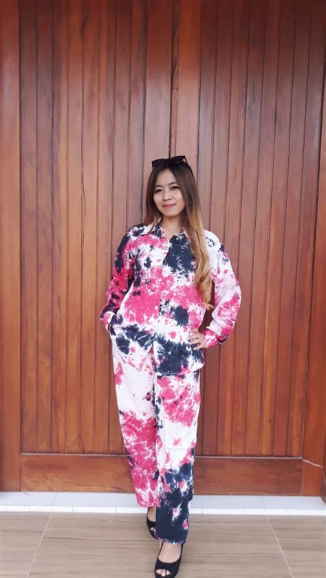 Baju Tidur Batik Celana Panjang Gaun Pesta Pernikahan Dan Kondangan