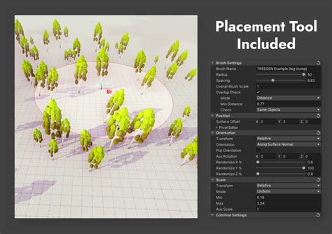 Treegen 2023 Release Unity Asset Store Procedural Tree Generator