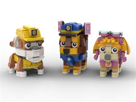 Lego Moc Skye Paw Patrol By Abracadabrick Rebrickable Build With Lego